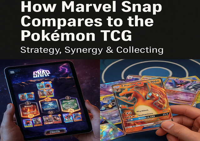 How Marvel Snap Compares to the Pokémon TCG: Strategy, Synergy ...