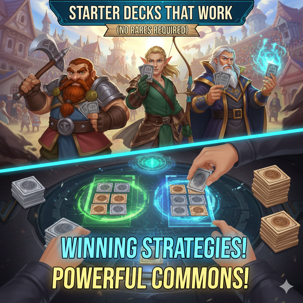 Starter Decks That Works (No Rares Required) | MarvelSnap.pro